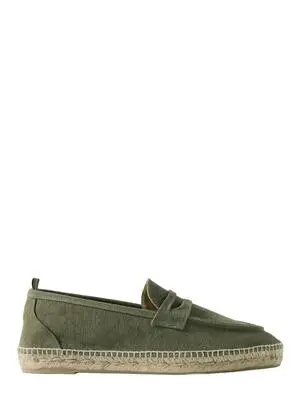 CastaÑer Nacho Canvas Espadrilles - Green