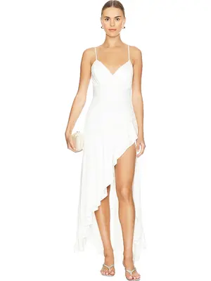 Bardot Sorella Midi Dress - Orchid White