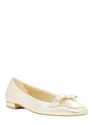 STUART WEITZMAN Stuart Weitzman Tully Loafer Light Gold