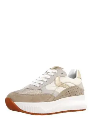 VOILE BLANCHE Voile Blanche Lana Fresh Platform Sneakers Sand White