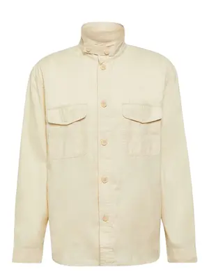 Frescobol Carioca Nuno Linen And Cotton Jacket - Beige