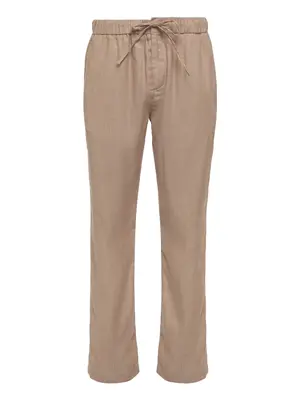 Frescobol Carioca Oscar Linen Pants - Beige