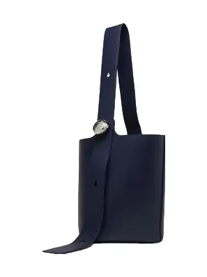 Loewe Loewe Pebble Bucket Bag Blue