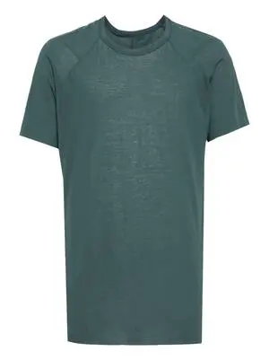 Boris Bidjan Saberi Raw-cut Hem Cotton T-shirt - Green