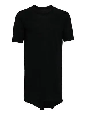 Boris Bidjan Saberi Raw-cut Edge Cotton T-shirt - Black