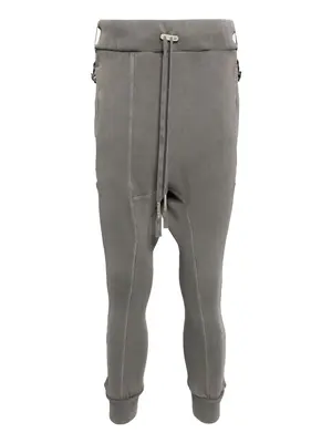 Boris Bidjan Saberi Drop-crotch Cotton-blend Track Pants - Green