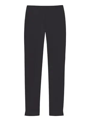 Lafayette 148 New York Techno Stretch Twill Stanton Pant - Black