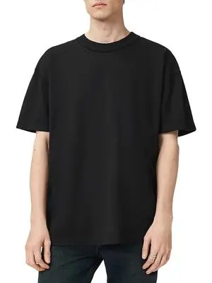 ALLSAINTS Nero Short Sleeved Crewneck Tee - Jet Black