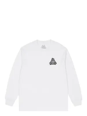 PALACE Tribal Tri Long-sleeve - White