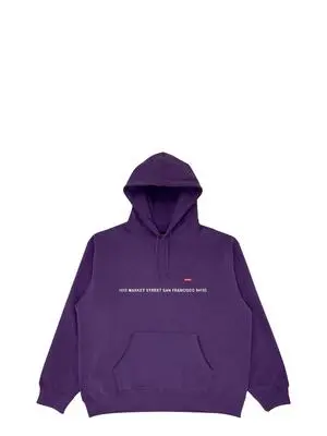 Supreme Shop Small Box Hooded Sweatshirt - Purple