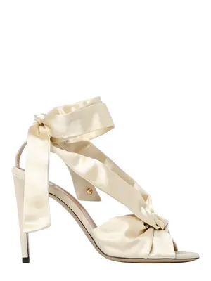 Moschino Heeled Sandal - Cream