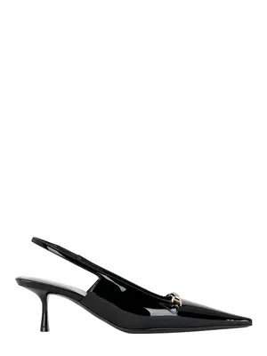 Saint Laurent Carine Slingback Pumps - Nero
