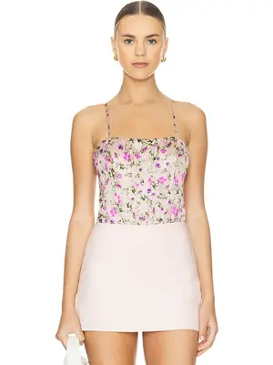 Cami Nyc Tamara Bodysuit - Spring Geranium