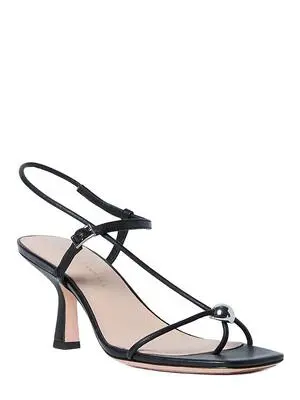 LOEFFLER RANDALL Embellished High Heel Sandals - Black