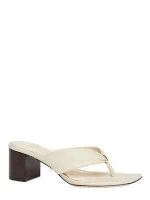 Paige Estelle Thong High-heel Sandals - Bone