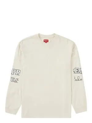 Supreme Cutout Sleeves Long Sleeve Top - Natural
