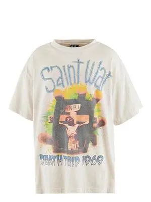 SAINT MXXXXXX Saint War Tee Shirt - White