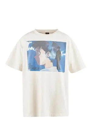 SAINT MXXXXXX Evangelion Shinji Tee Shirt - White