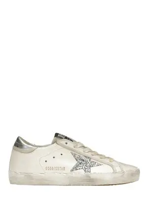 GOLDEN GOOSE Super-Star Glitter Sneakers