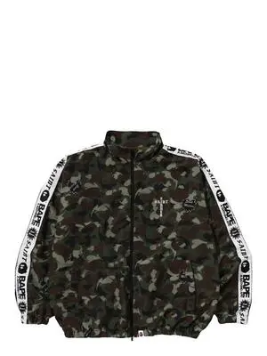 A BATHING APE X Saint Mxxxxxx Heart Camo Track Jacket - Olive