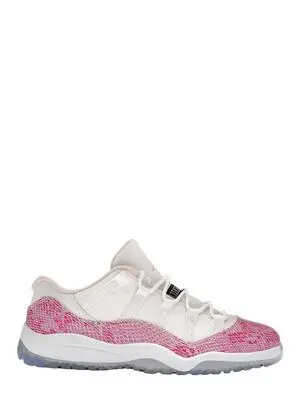JORDAN 11 Retro Low Snakeskin - White/black/pink