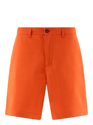 Maison Kitsuné Ripstop Cotton Board Shorts - Orange