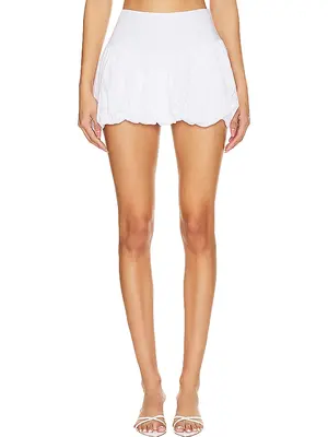 NIA Janelle Skirt - White