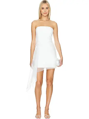 Amanda Uprichard Mandy Rose Dress - Ivory