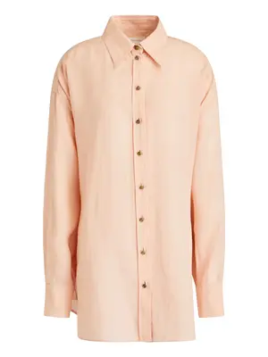 Zimmermann Ramie Shirt - Blush