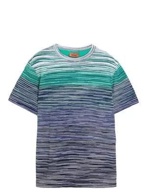 Missoni Spacedyed Cottonjersey Tshirt - Jade