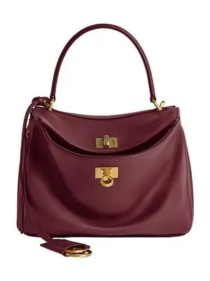 Balenciaga Rodeo Mini Handbag - Dark Burgundy