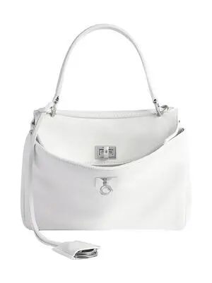 Balenciaga Mini Rodeo Handbag White