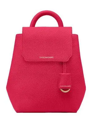 MAISON DE SABRE Mini Soft Leather Backpack - Shibuya Fuchsia