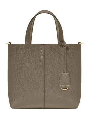 MAISON DE SABRE Small Leather Soft Tote - Cashmere Matcha