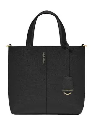 MAISON DE SABRE Small Leather Soft Tote - Rouge Noir