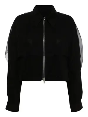 UNDERCOVERISM Layered Jacket With Logo Patch - Black
