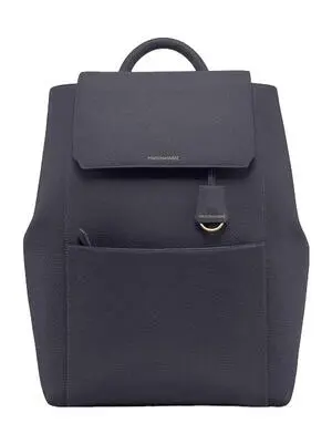 MAISON DE SABRE Leather Soft Backpack - Graphite Grey