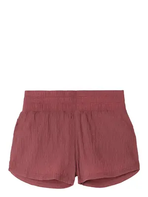 Varley Varley Cala Plissé Shorts Claret