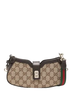 Gucci Moon Side Shoulder Bag - Brown