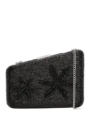 Staud Carmella Beaded Clutch - Black
