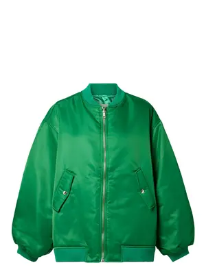THE FRANKIE SHOP Astra Bomber Jacket - Green