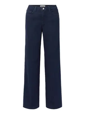 L'Agence Clayton High-rise Wide-leg Jeans - Blue