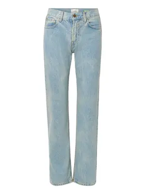 HAIKURE Cleo High-rise Straight-leg Jeans - Blue