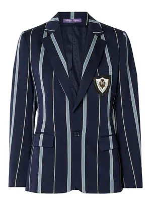 Ralph Lauren Elliot Striped Blazer - Blue