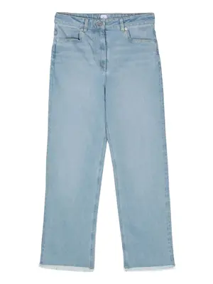 Paul Smith Straight-leg Organic Cotton Jeans - Blue
