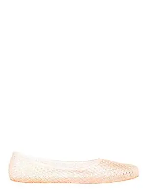 ANCIENT GREEK SANDALS Iro Jelly Ballerina Shoes - Nude Light Orange