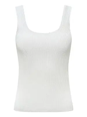 12 STOREEZ Ribbed-Knit Tank Top