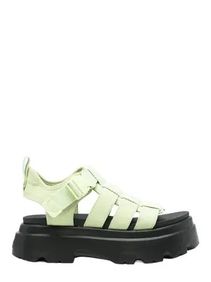 UGG UGG Cora Leather Sandals Green
