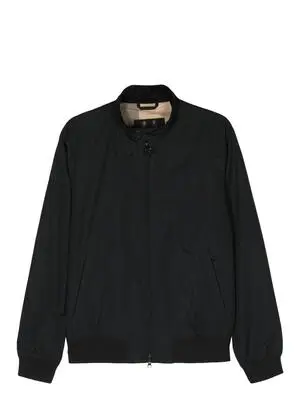Barbour Royston High-neck Bomber Jacket - Black