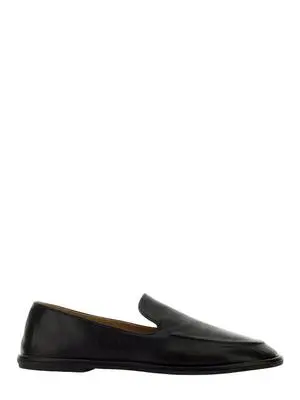 THE ROW Round-toe Loafers - Black